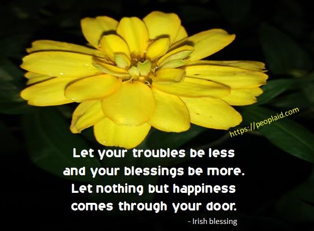 A Beautiful Irish Blessing - PeoPlaid