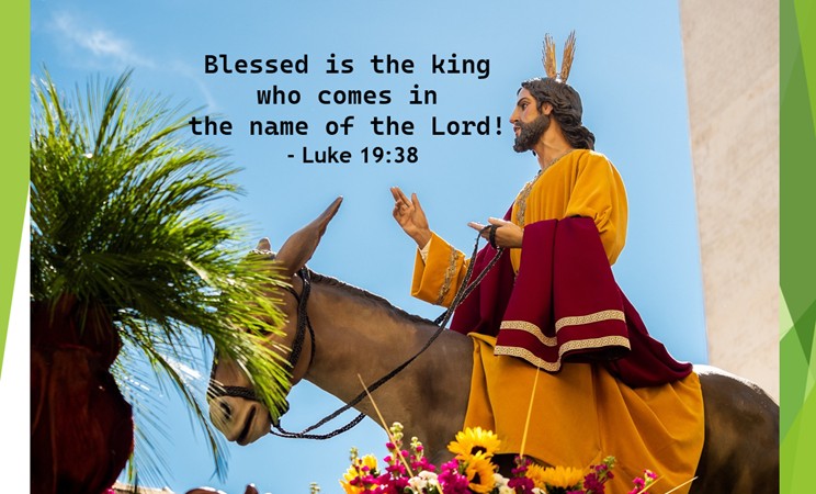 Luke 19:28-40 Palm Sunday Reflection - PeoPlaid